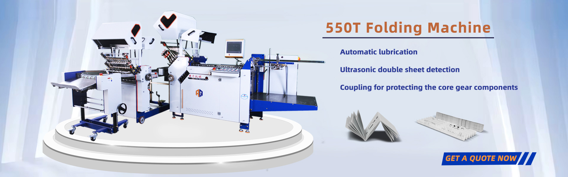 Quality Pharmaceutical Leaflet Folding Machine & Large Format Paper ...