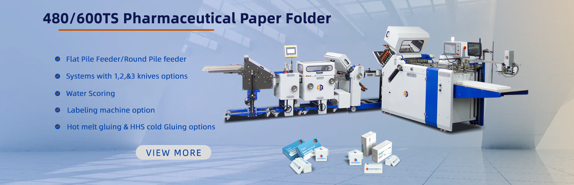Quality Pharmaceutical Leaflet Folding Machine & Large Format Paper ...