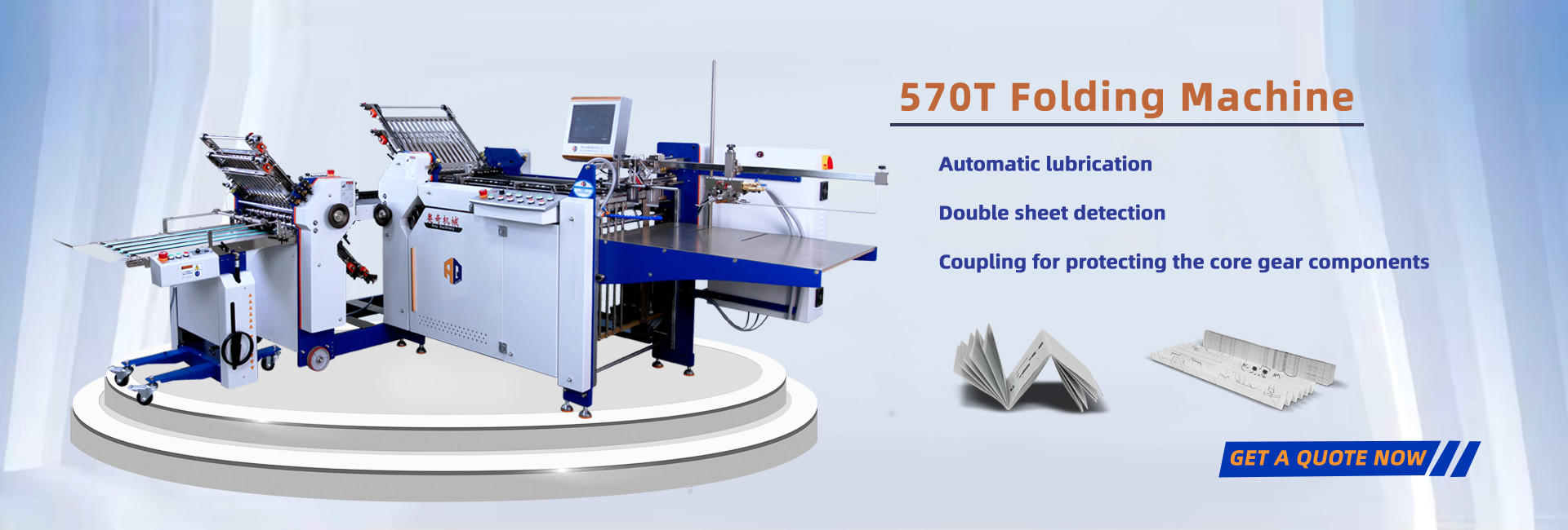 Quality Pharmaceutical Leaflet Folding Machine & Large Format Paper ...