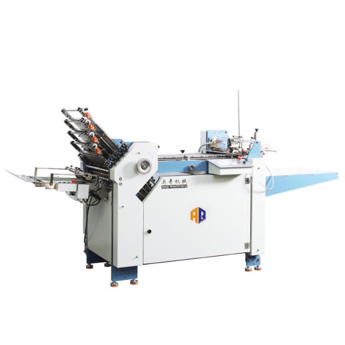 360mm Width Paper Folding Equipment Fully Automatic PLC Controlled 380V ...