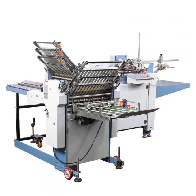 Commercial Leaflet Paper Folding Machine With Touch Screen Control ...