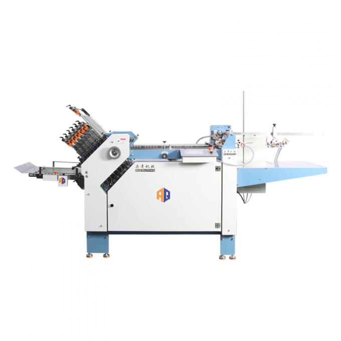 A3 Paper Electric Paper Folding Machine With Schneider PlC Electrical ...