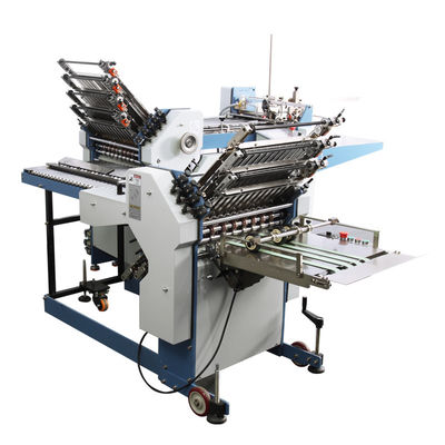 Industrial Paper Fold Machine Fully Automatic 480mm Width For Booklet