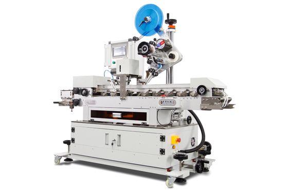 Fully Automatic Label Sealing Machine 220V 50HZ For Flat Labeling