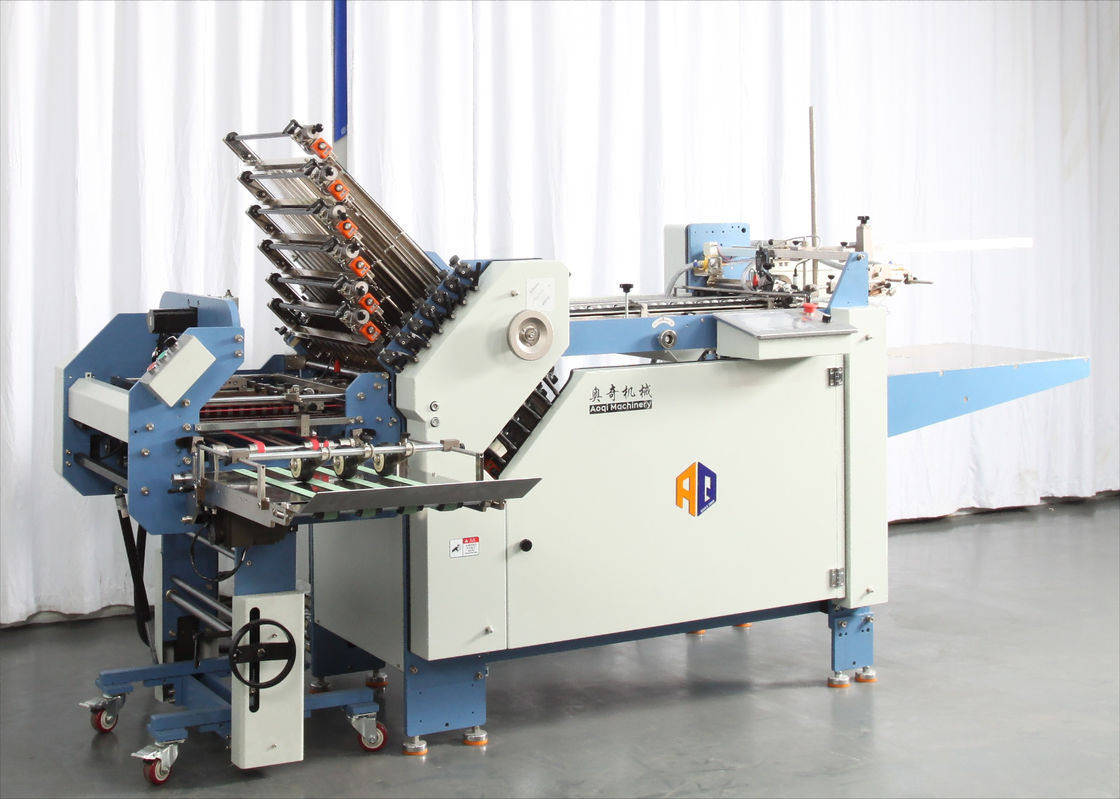 Automatic High Productivity Cross Fold Paper Folding Machine For ...