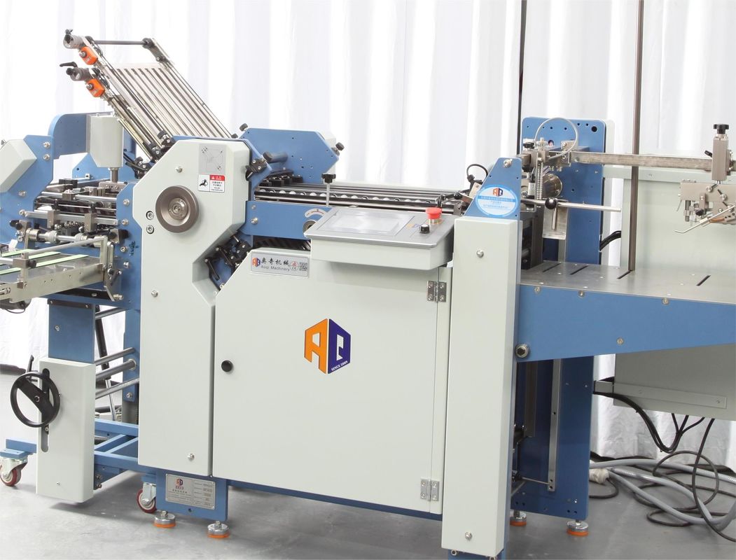 Automatic High Productivity Cross Fold Paper Folding Machine For ...