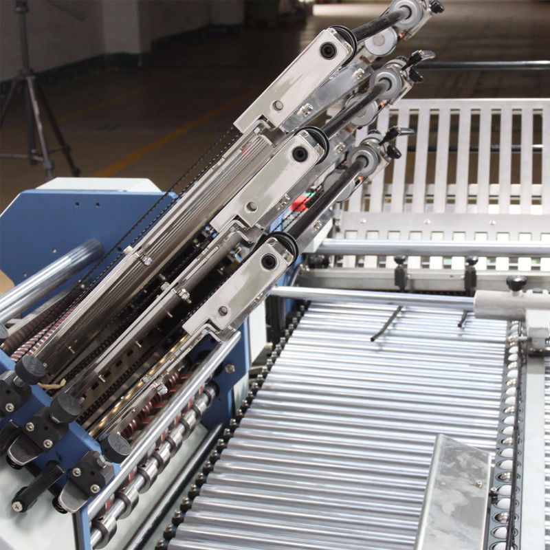 200m/min Automatic Paper Folding Machine Brochure Leaflet Folder Machine