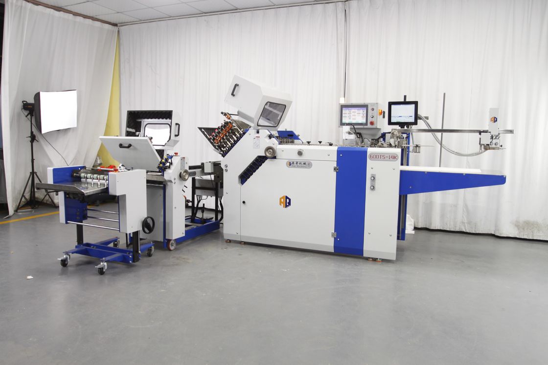 Fast Speed Large Format Paper Folding Machine 70*120mm 300gsm For ...