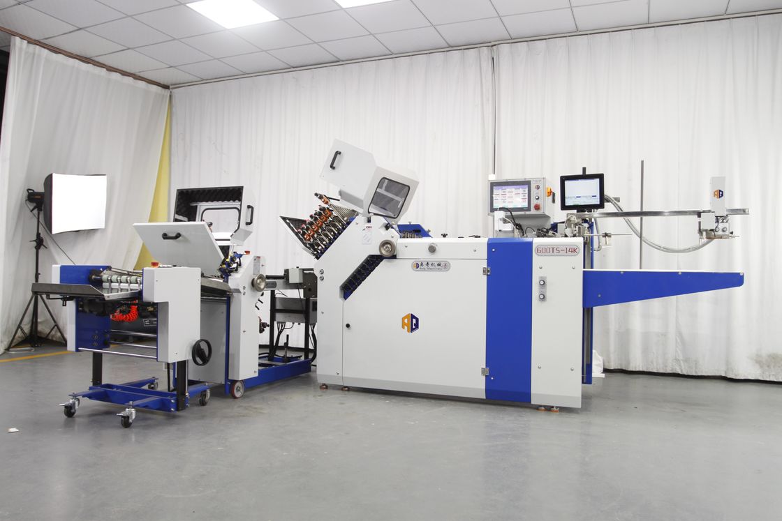 Outsert Finishing Equipment Pharmaceutical Leaflet Folding Machine For ...