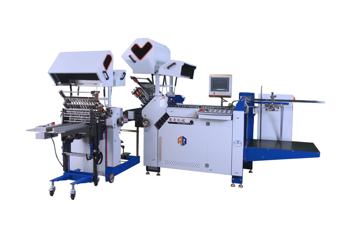 Automatic Large Format Pile Feeder Folding Machine For Pharma Leaflet ...