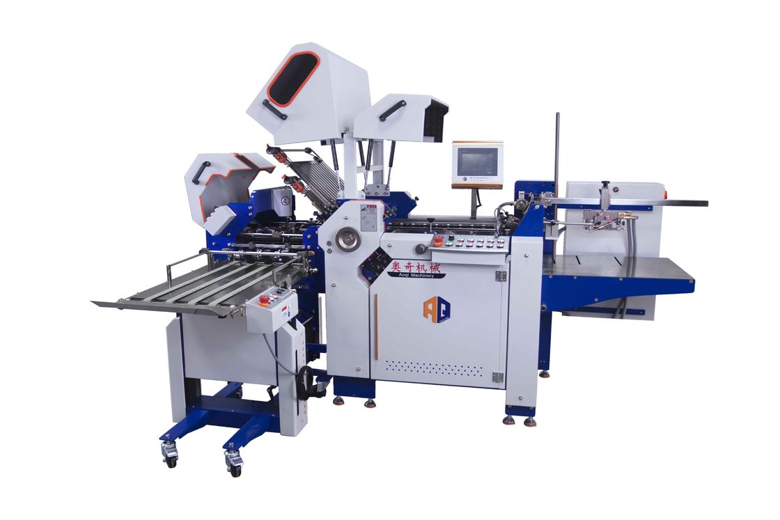 Full Automatic Commercial Paper Folding Machine For Folded Leaflet Tri ...
