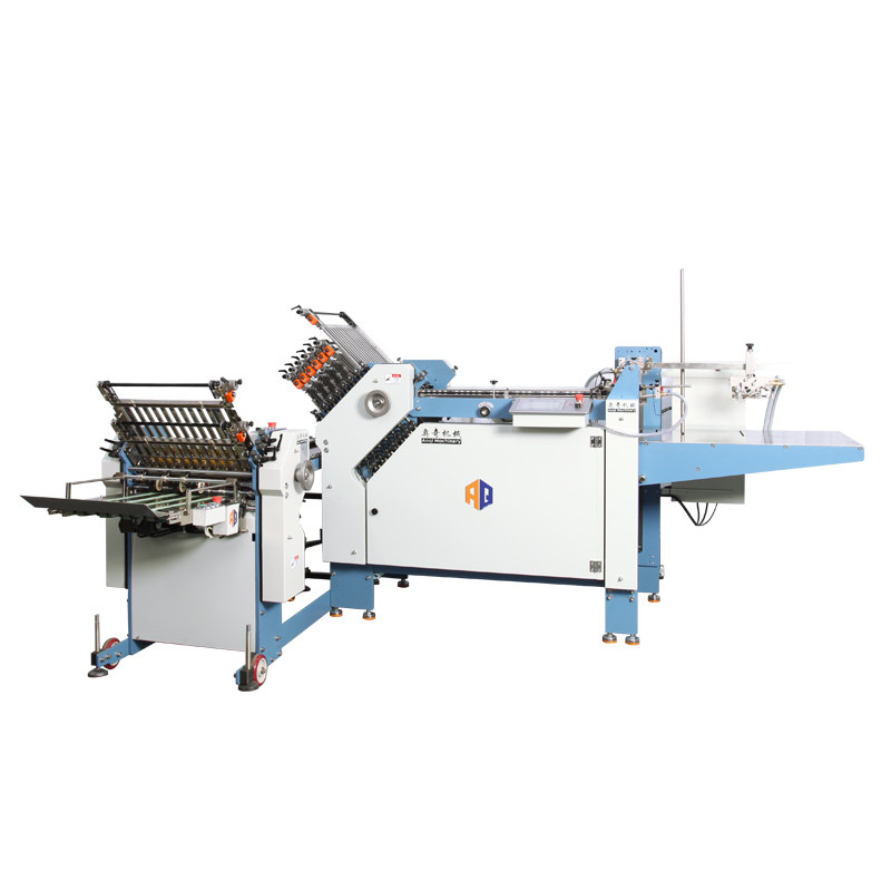 Heavy Duty A4 Paper Folding Machine 360mm Width For Booklet Folding