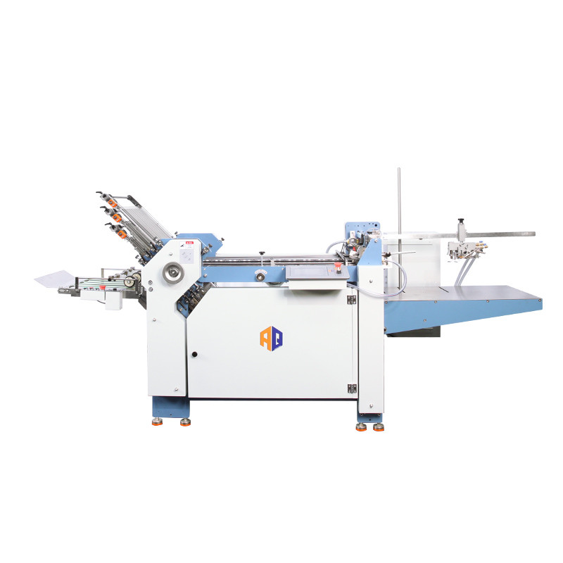 Industrial A4 Size Paper Folding Machine , Auto Paper Folder With 6 ...