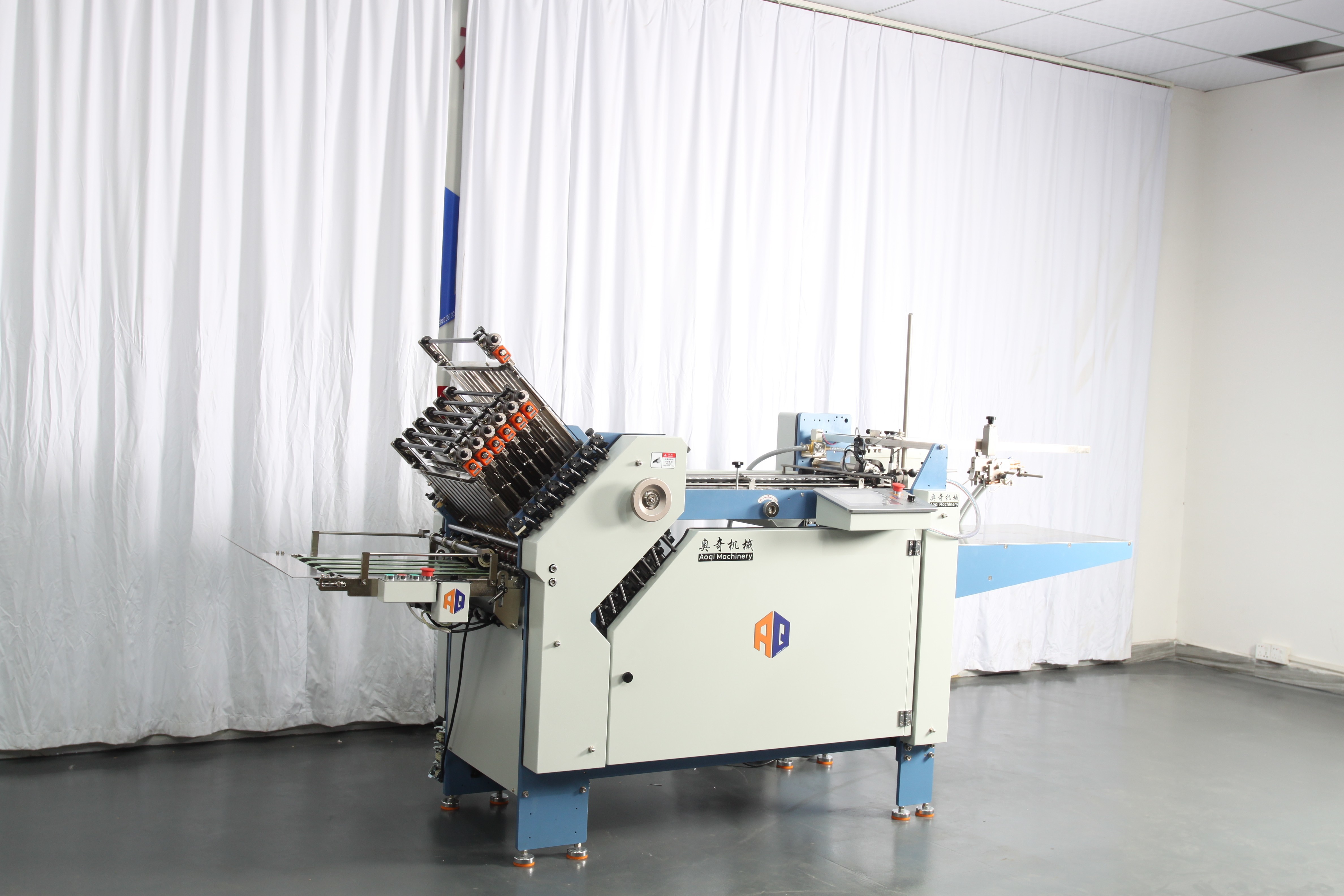 A3 Paper Auto Paper Folding Machine Gearing Driving Type With High ...