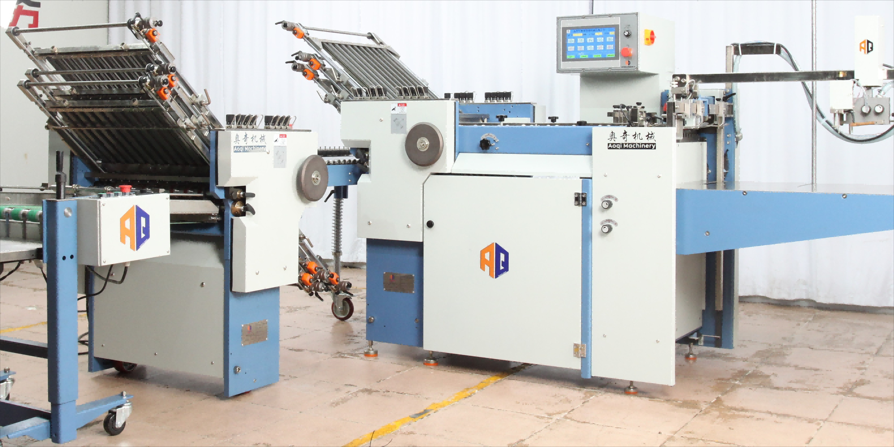 6 Combs Automatic Electric Paper Folding Machine For Booklet