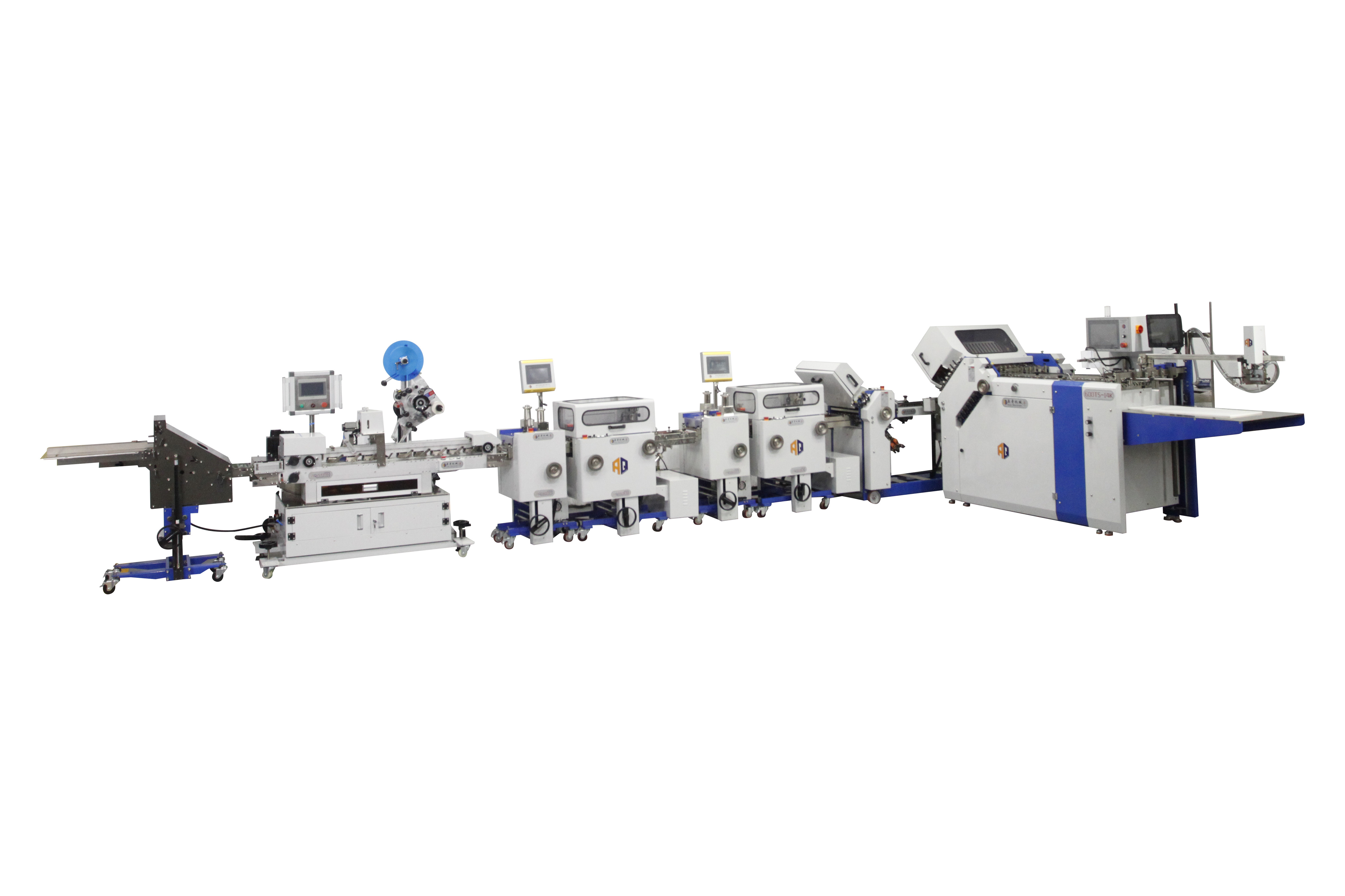 AOQI Pharmaceutical Leaflet Folding System Combination With Cross ...