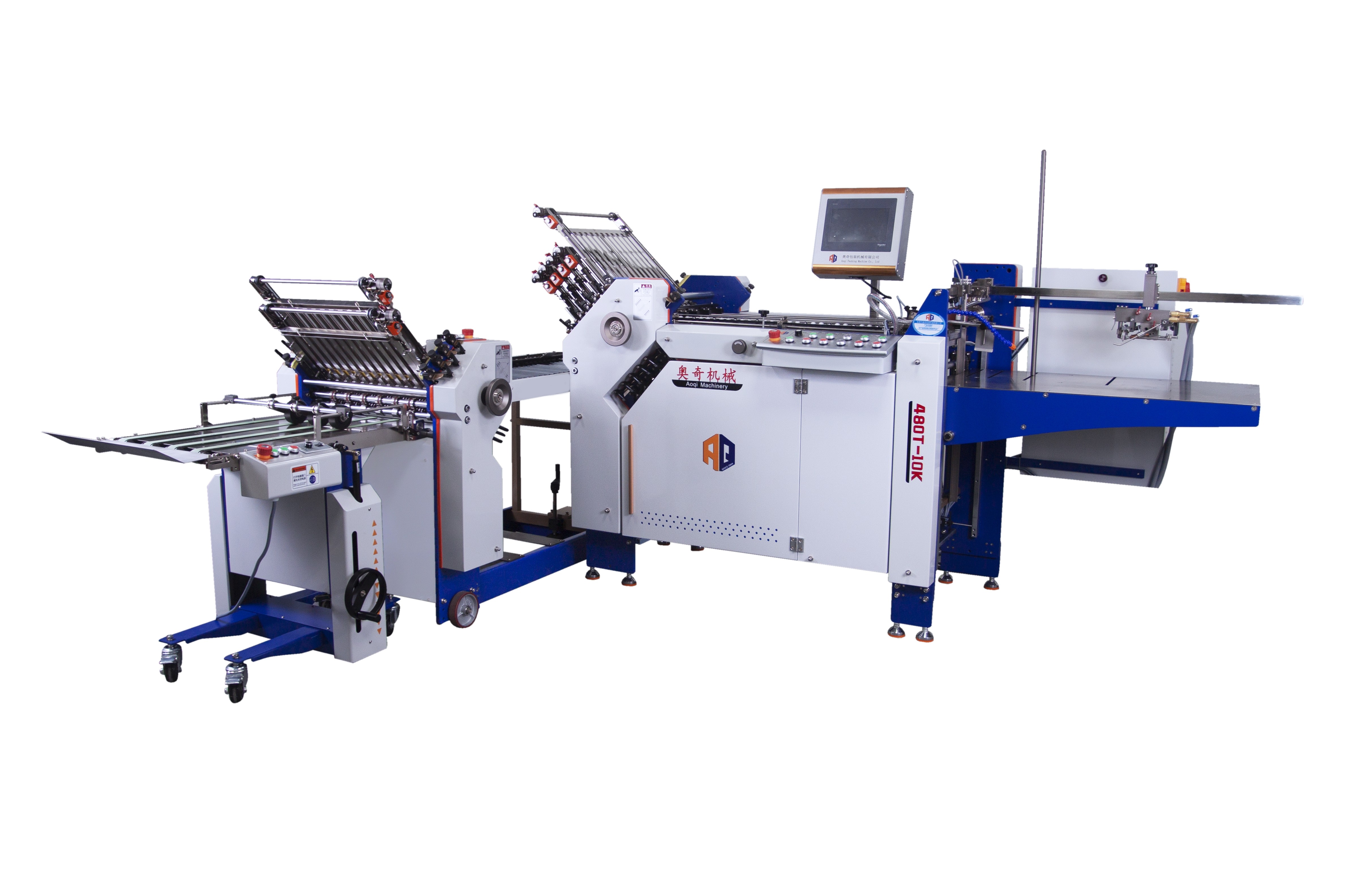 Commercial Folder Machine Leaflets Paper Folding Machine For Printing ...